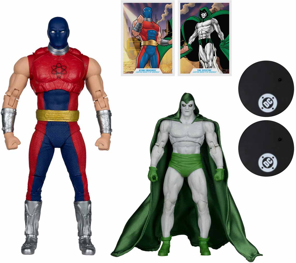 DC Multiverse JSA Black Vengeance 7 Inch Action Figure 2-Pack - Atom S ...