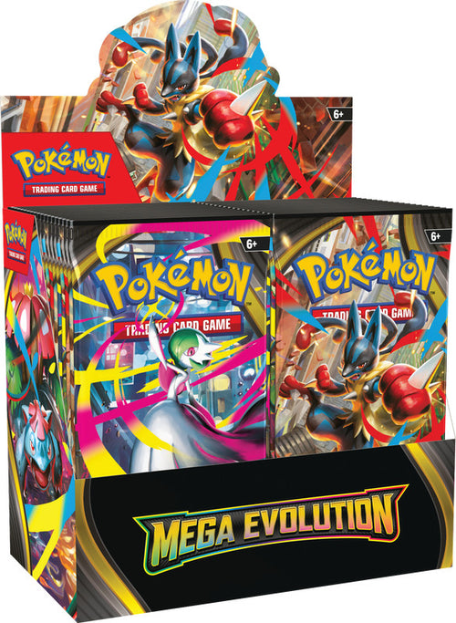 Pokemon Trading Card Game - Mega Evolution Base Set Booster Box with P ...