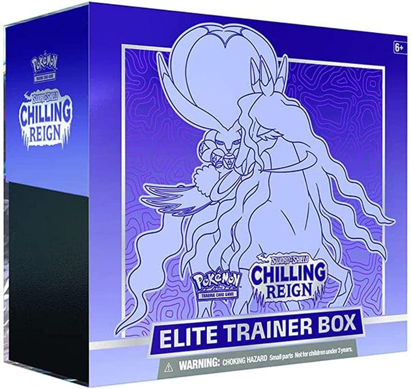Pokemon Trading Card Game - Sword & Shield Chilling Reign Elite Traine ...