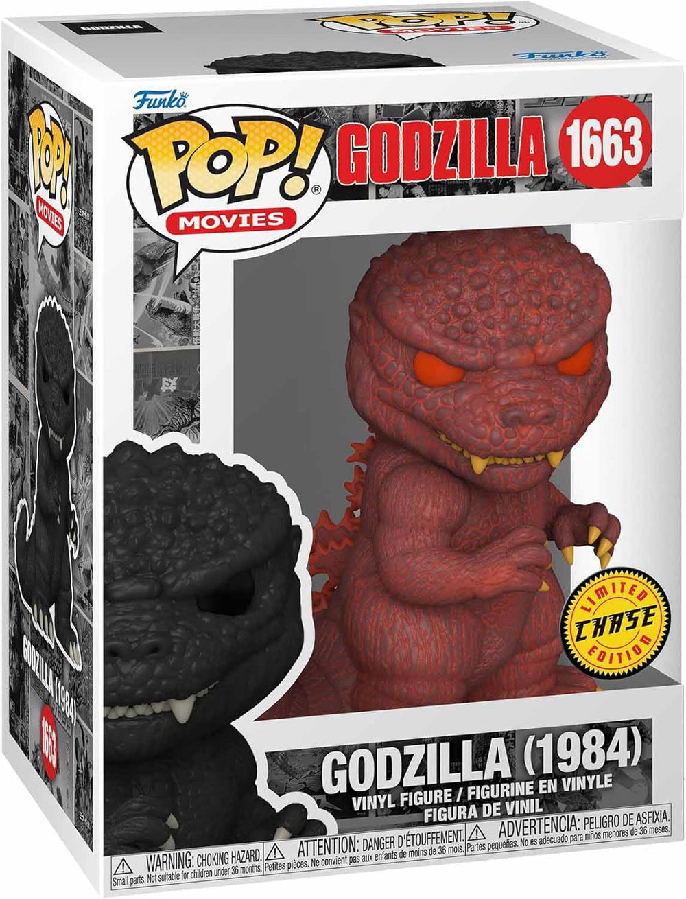 Pop Movies Godzilla 3.75 Inch Action Figure Exclusive - Godzilla 1984 ...