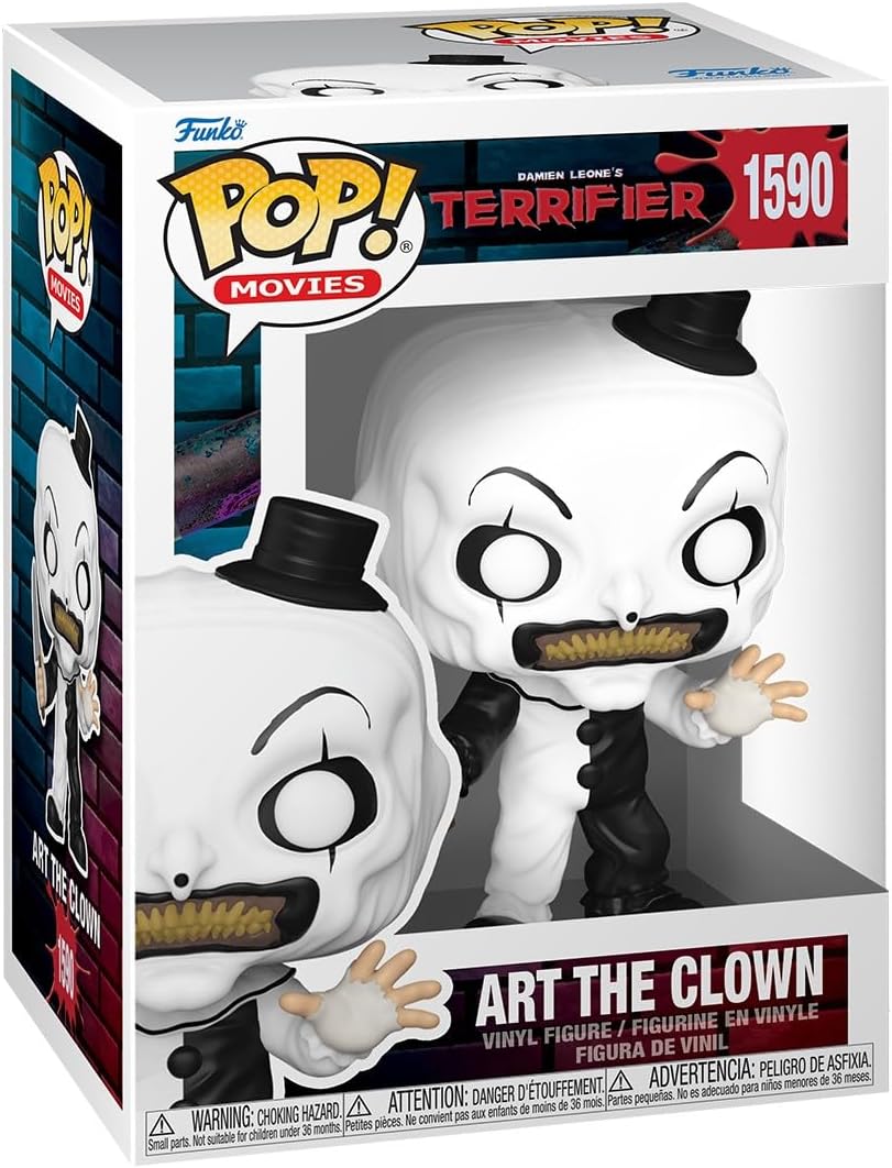 Pop Movies Terrifier 3.75 Inch Action Figure - Art The Clown #1590 ...