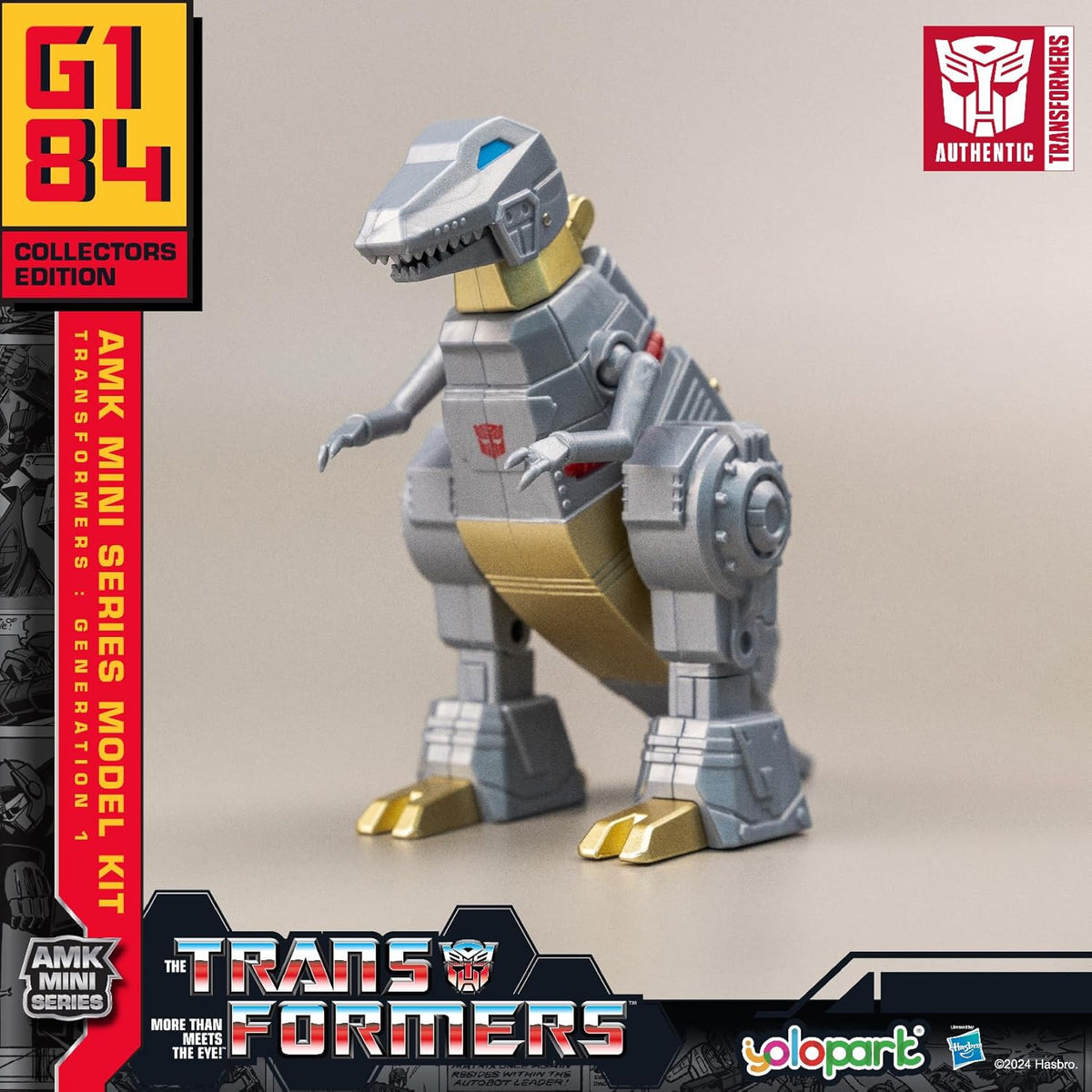 Transformers Generation 1 4 Inch Model Kit AMK Mini Series - Grimlock ...