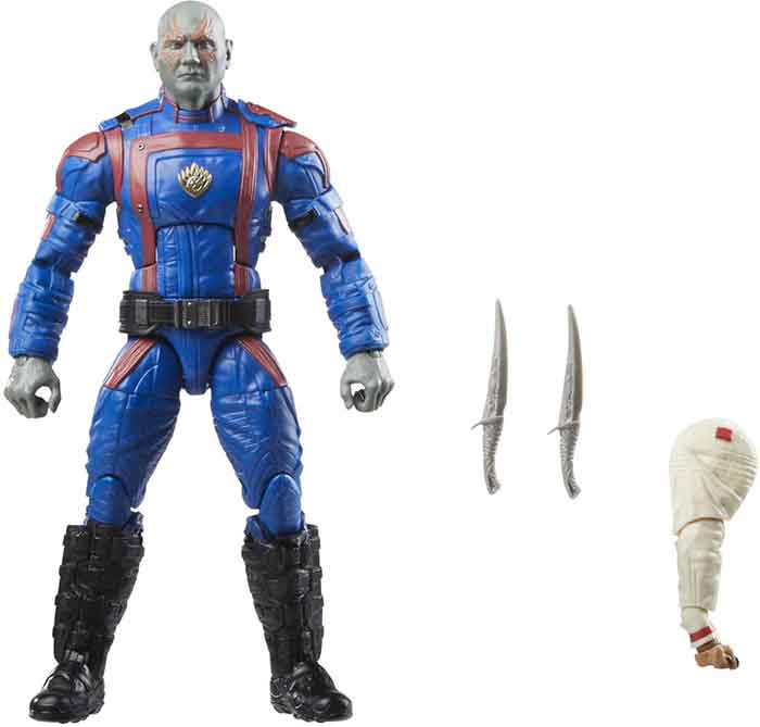 Marvel Legends Guardians Of The Galaxy 6 Inch Action Figure BAF Cosmo ...
